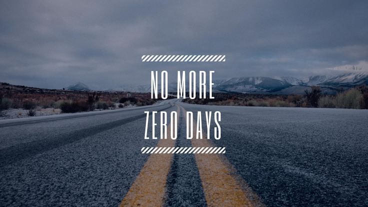 No More Zero Days – Jimmy Perez